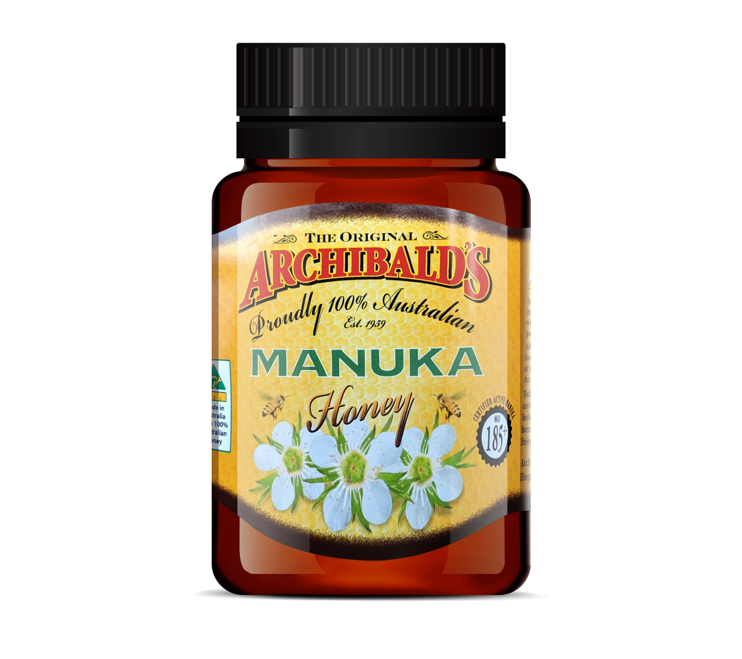 Manuka Honey 500g MGO30 185 Archibald s Honey manuka-honey-500g-mgo30-185-archibald-s-honey